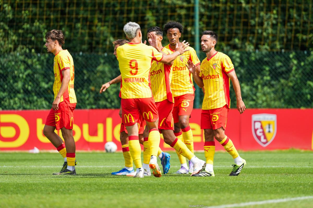 RC Lens - La composition officielle du RC Lens pour son match amical face au FC Metz